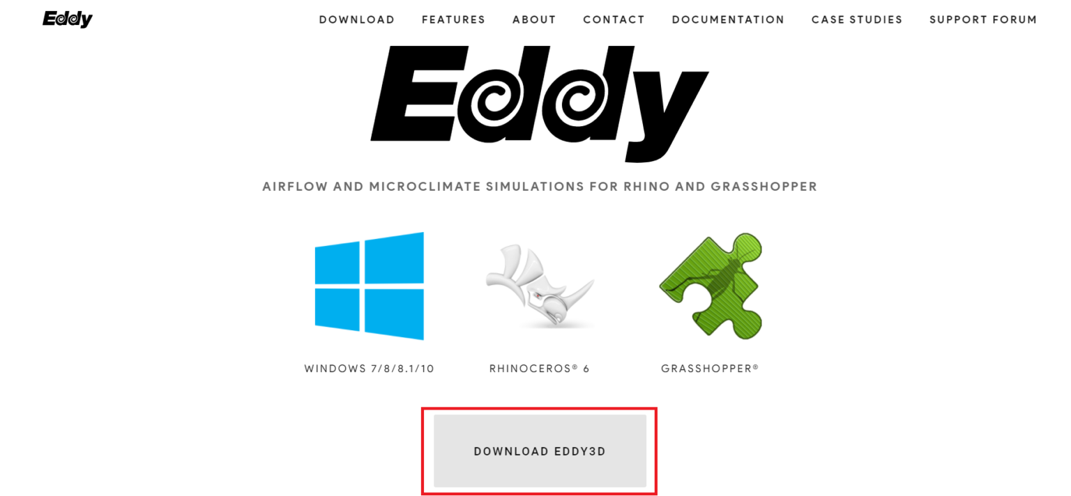 気流解析の行えるGrasshopperのプラグインEddy3Dのインストール方法 | Walk Thru